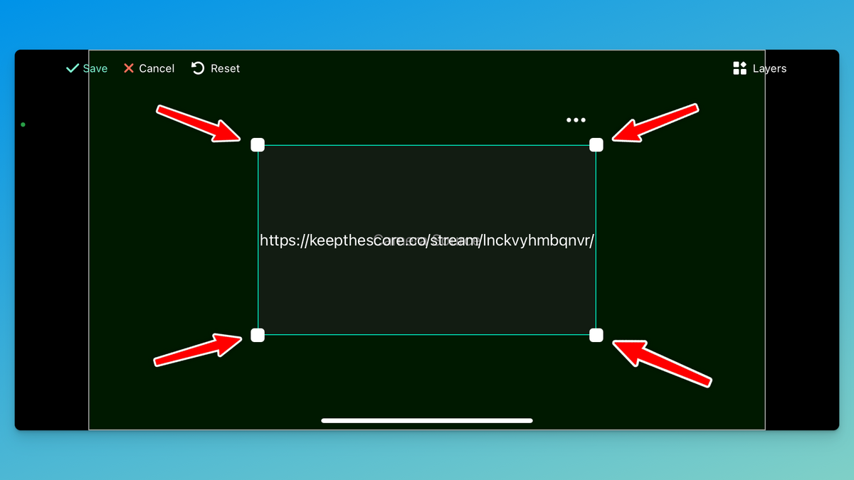 How to add a scoreboard overlay to the Streamlabs mobile app